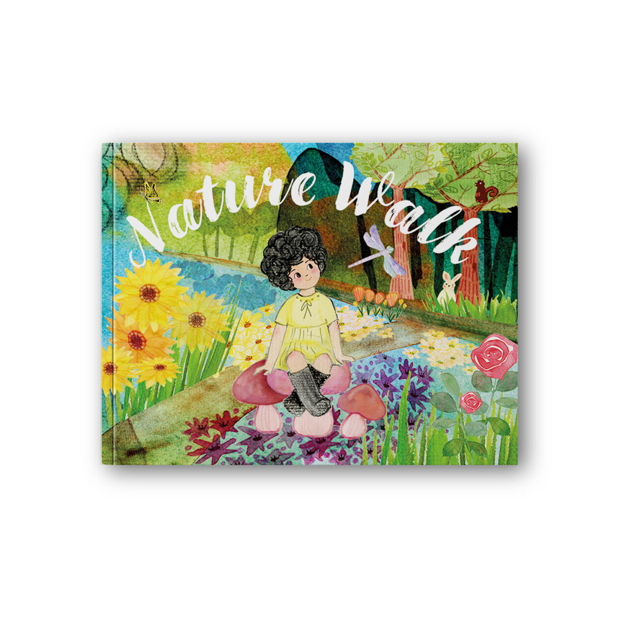 Nature Walk (Girl) | Vinapa | Posters Art prints and Books